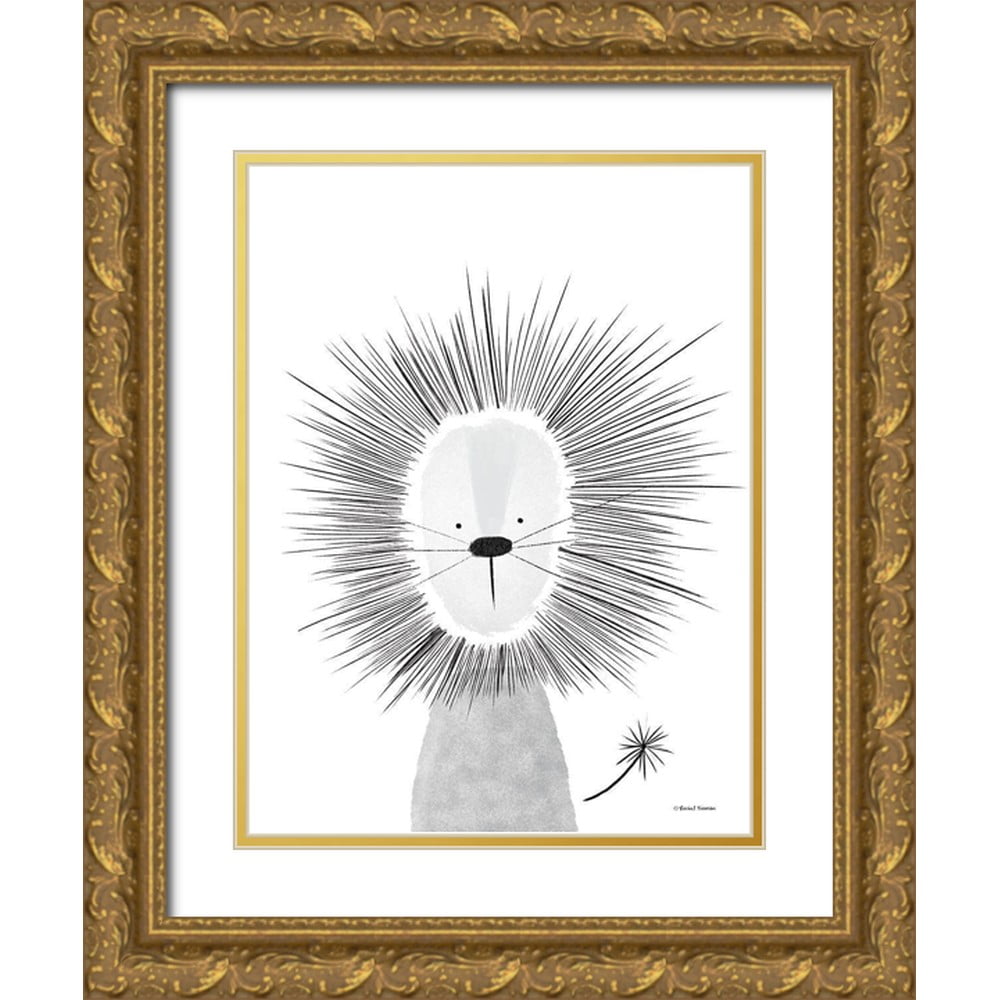 Nieman, Rachel 19x24 Gold Ornate Wood Framed with Double Matting Museum ...