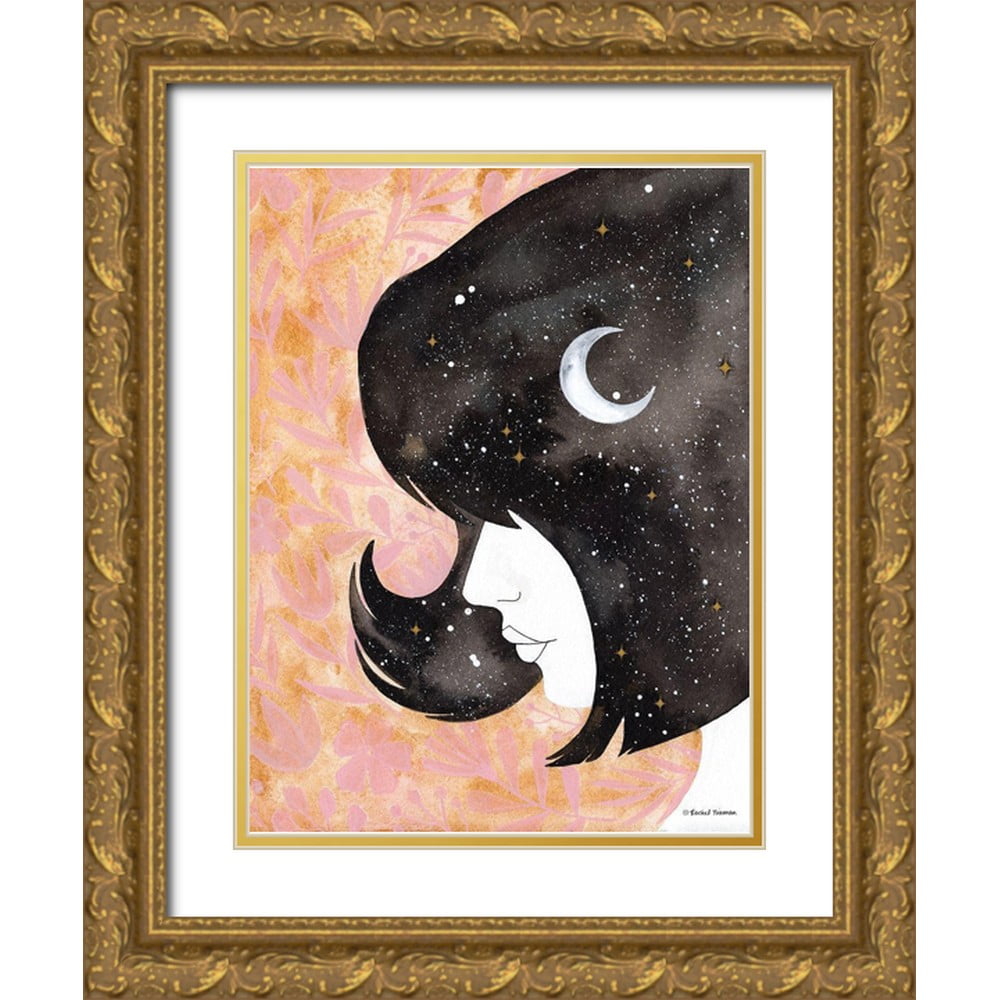 Nieman, Rachel 19x24 Gold Ornate Wood Framed with Double Matting Museum ...