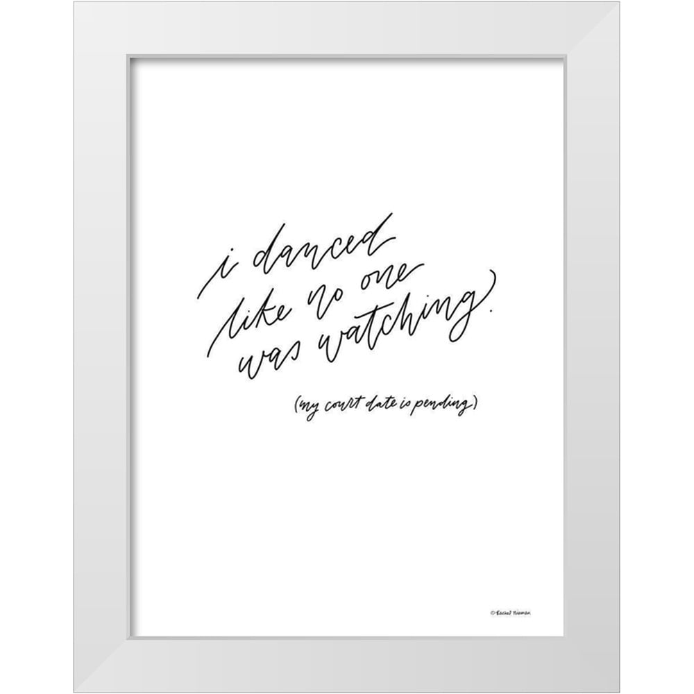 Nieman, Rachel 19x24 White Modern Wood Framed Museum Art Print Titled ...