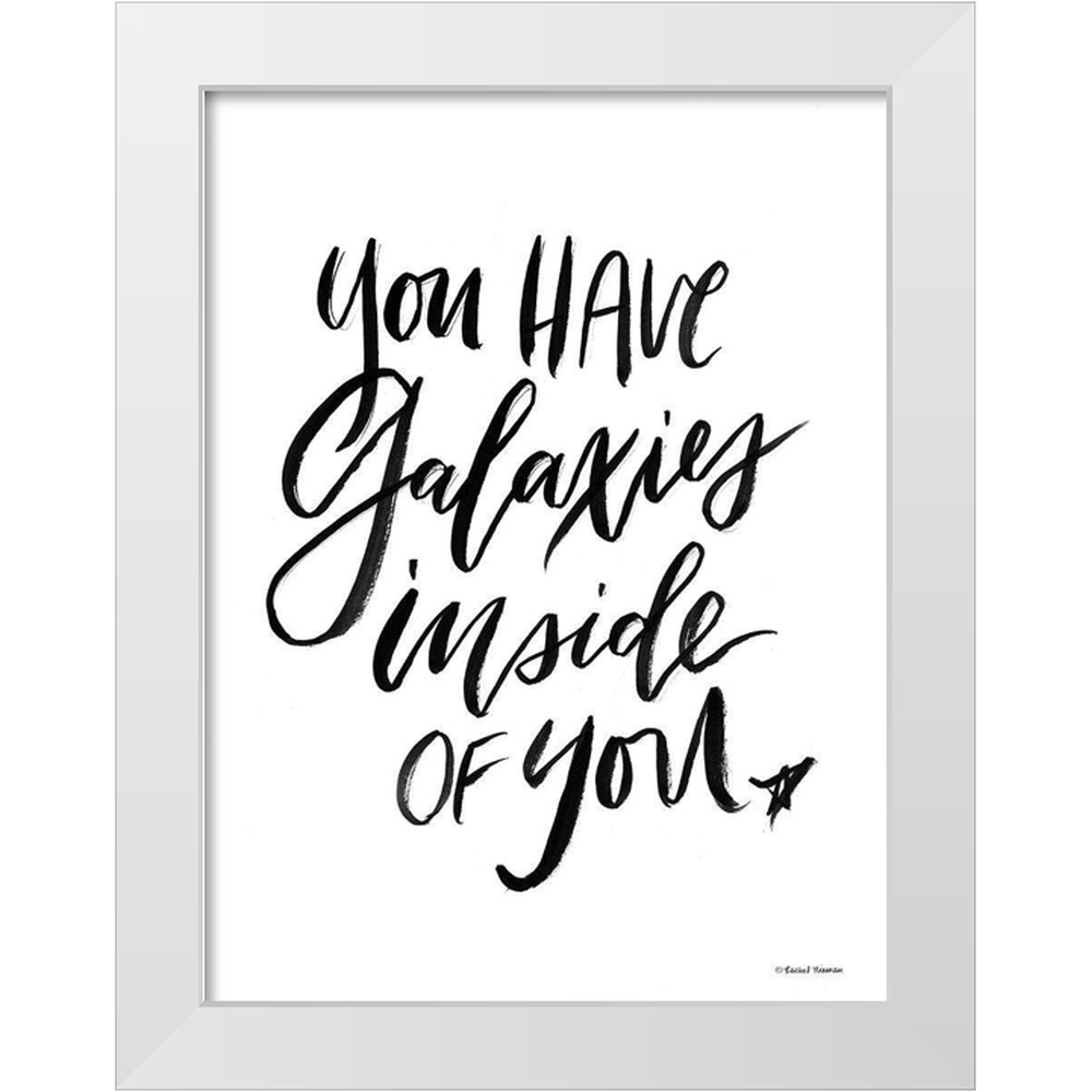 Nieman, Rachel 19x24 White Modern Wood Framed Museum Art Print Titled ...