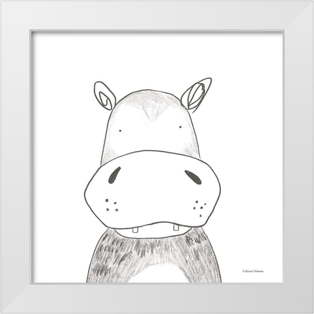 Nieman, Rachel 20x20 White Modern Wood Framed Museum Art Print Titled ...