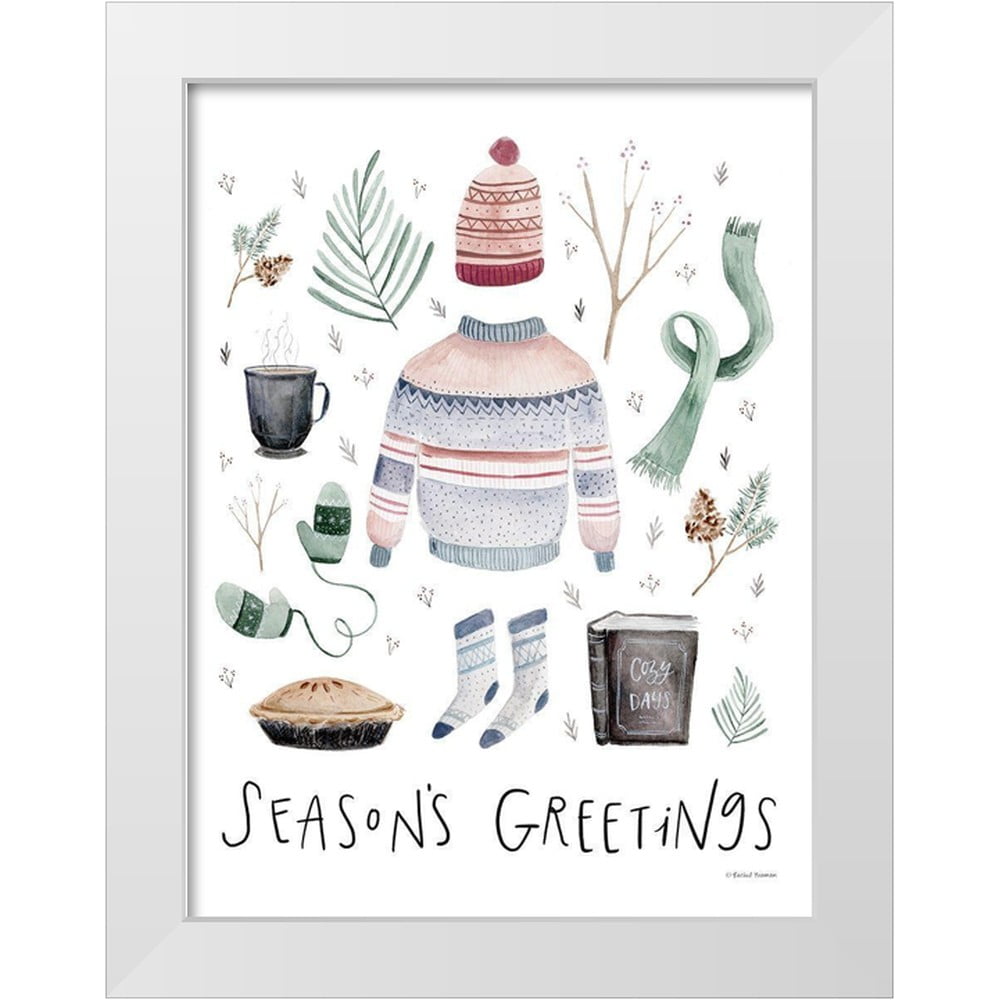 Nieman, Rachel 25x32 White Modern Wood Framed Museum Art Print Titled ...