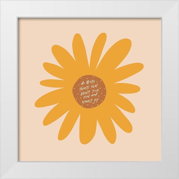 Nieman, Rachel 26x26 White Modern Wood Framed Museum Art Print Titled ...