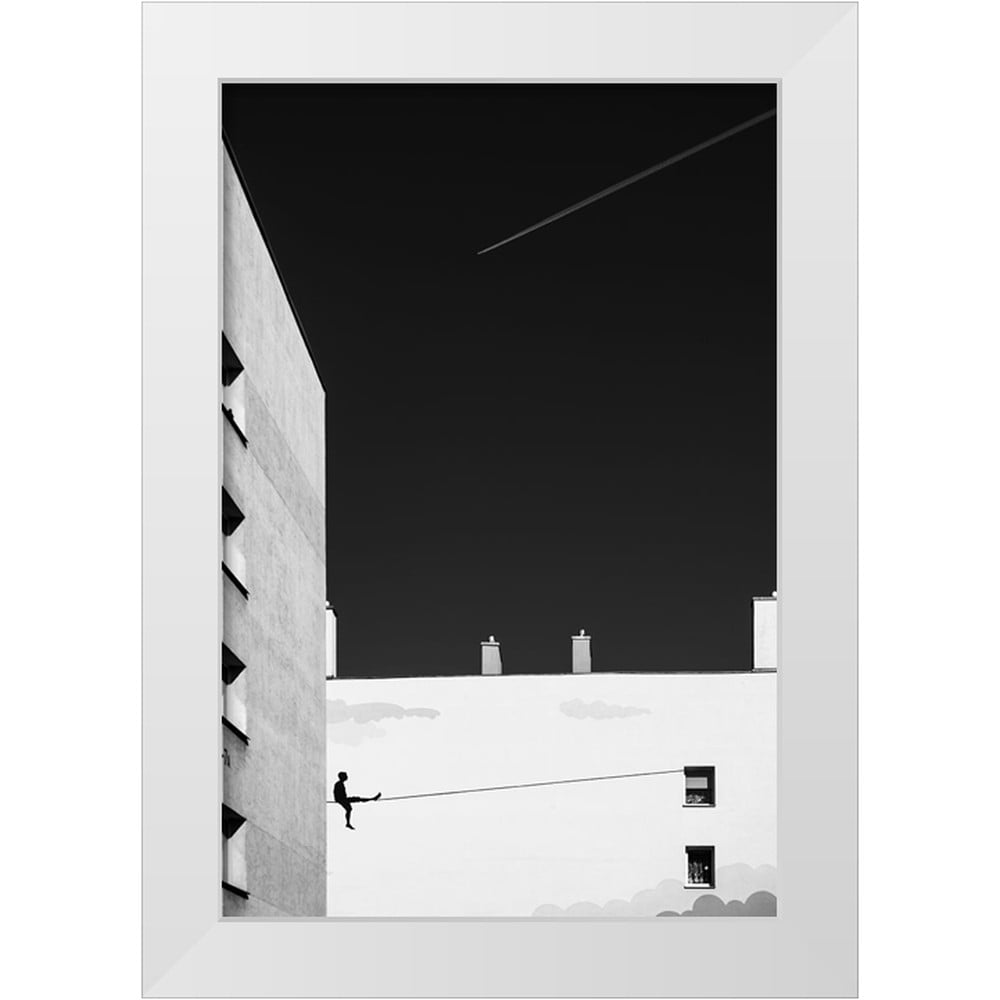 Niemiec, Anna 17x24 White Modern Wood Framed Museum Art Print Titled ...