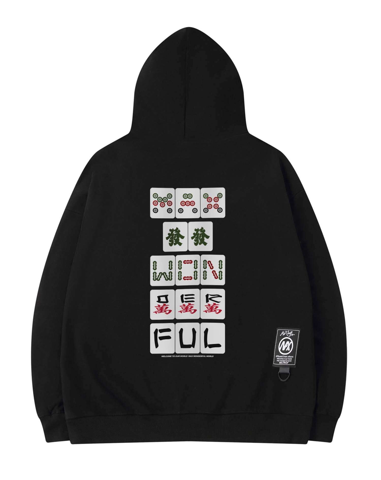 Niepce Inc Streetwear Mahjong Graphic Hoodie for Men - Walmart.com
