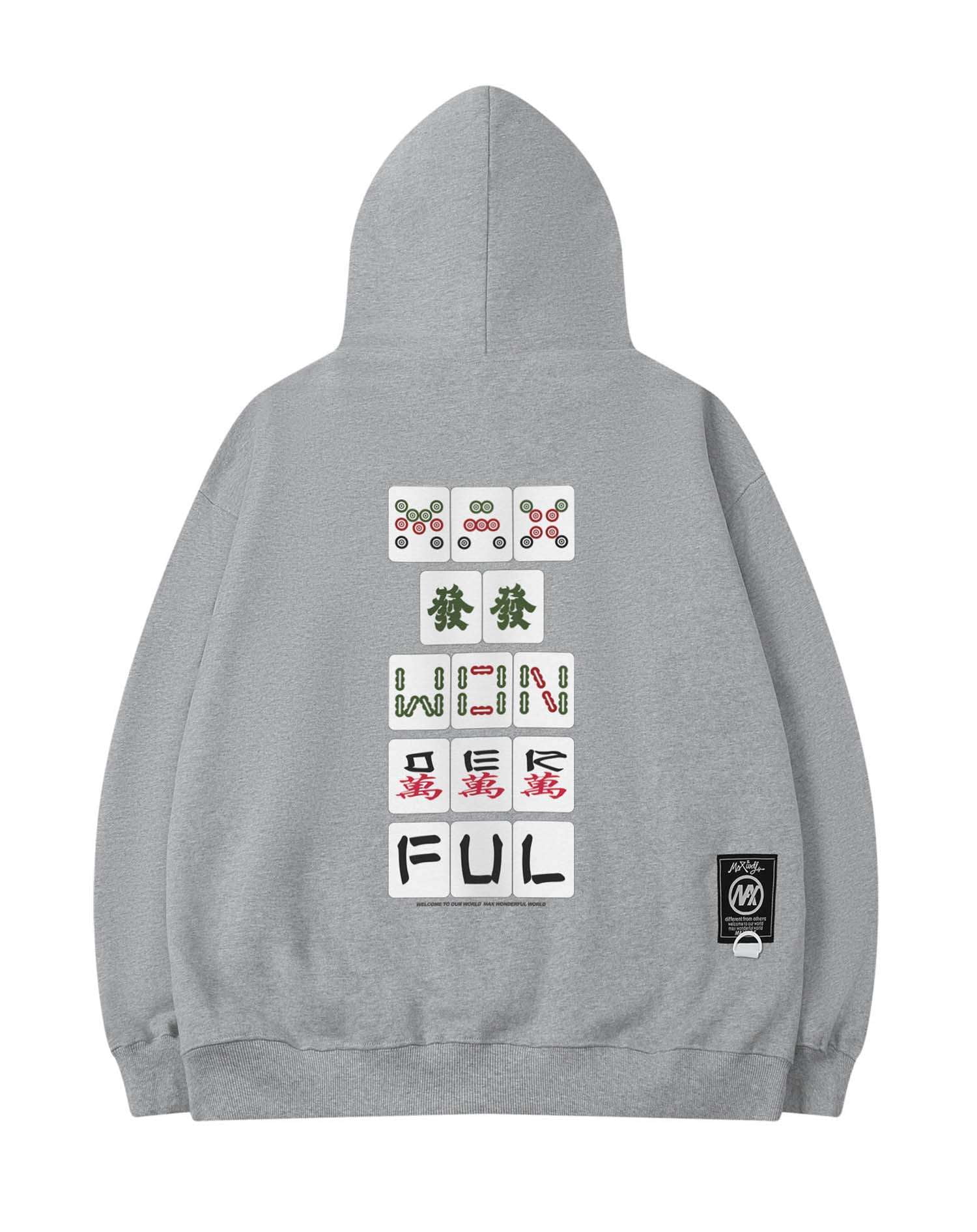 Niepce Inc Streetwear Mahjong Graphic Hoodie for Men - Walmart.com