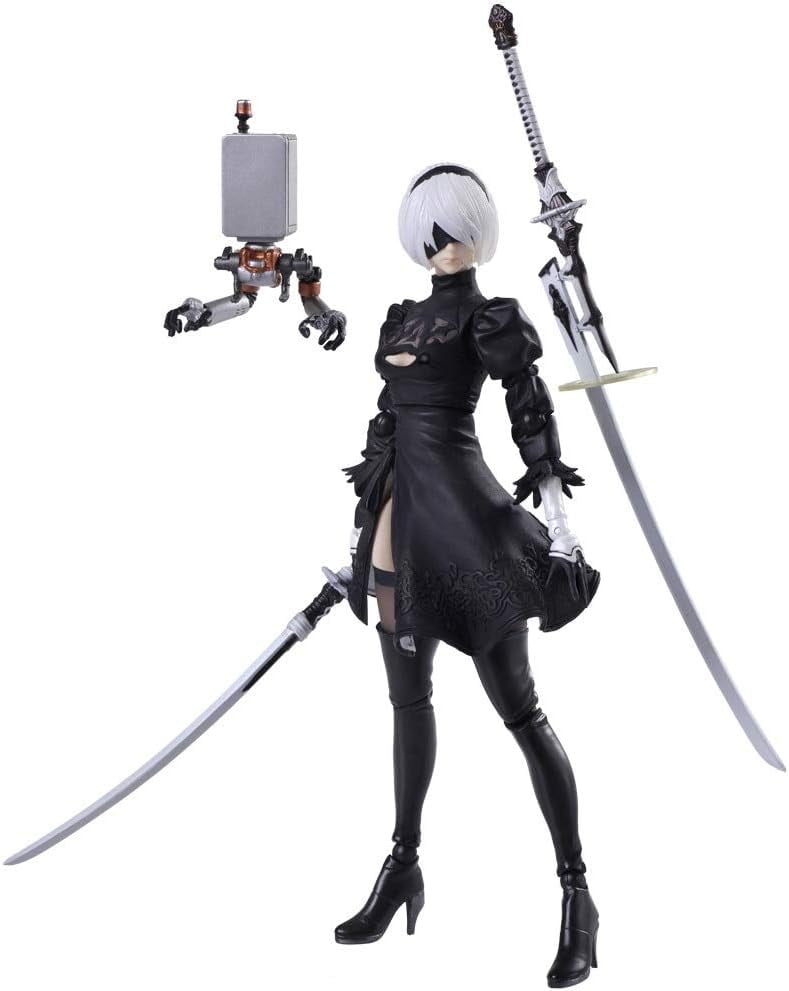 Nier Automata 2B (YoRHa No. 2 Type B) Ver. 2 Bring Arts Action Figure ...