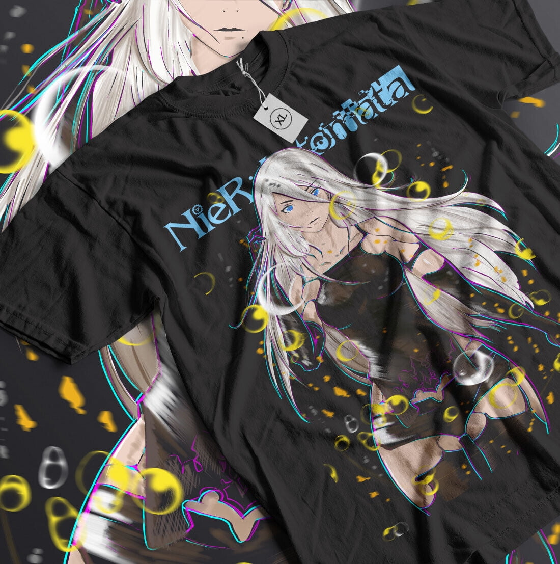 Nier Automata Shirt YoRHa 2A Cyberpunk Anime Waifu Tee - Walmart.com
