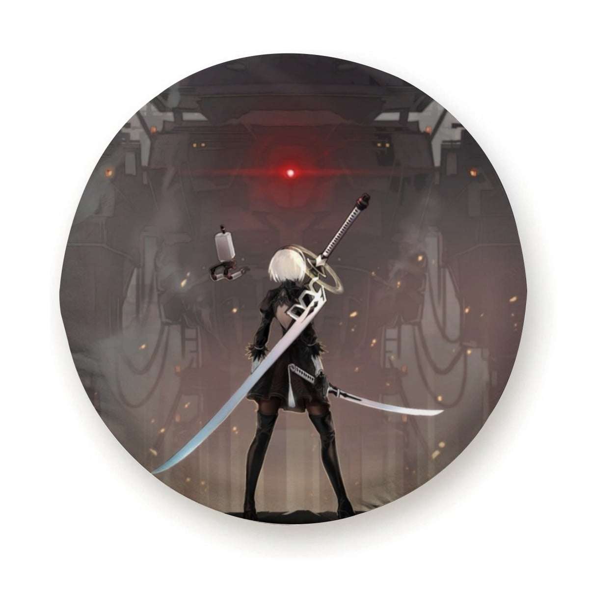 Nier Automata Spare Tire Cover Universal Tire Cover Dustproof Tire ...
