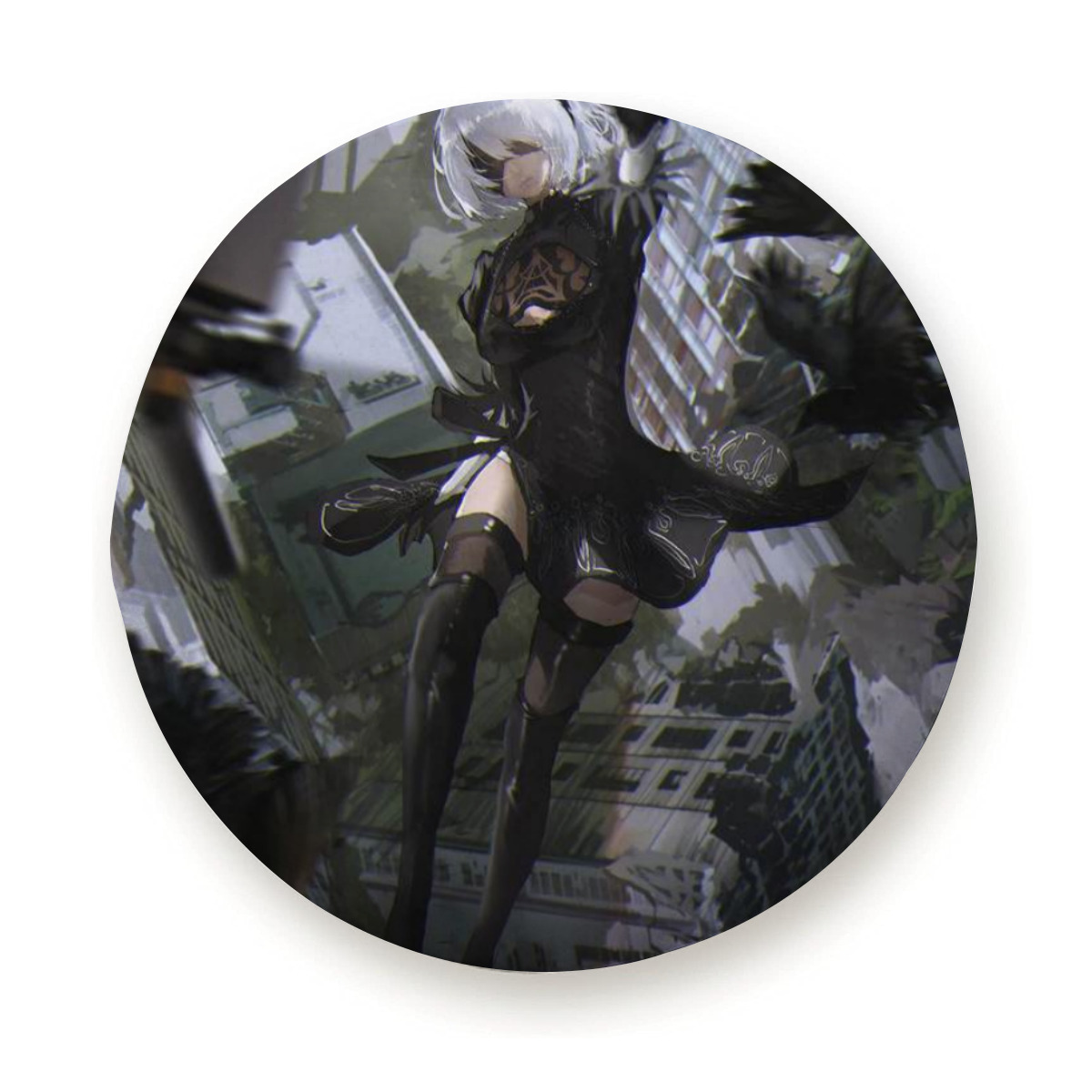 Nier Automata Spare Tire Cover Universal Tire Cover Dustproof Tire ...