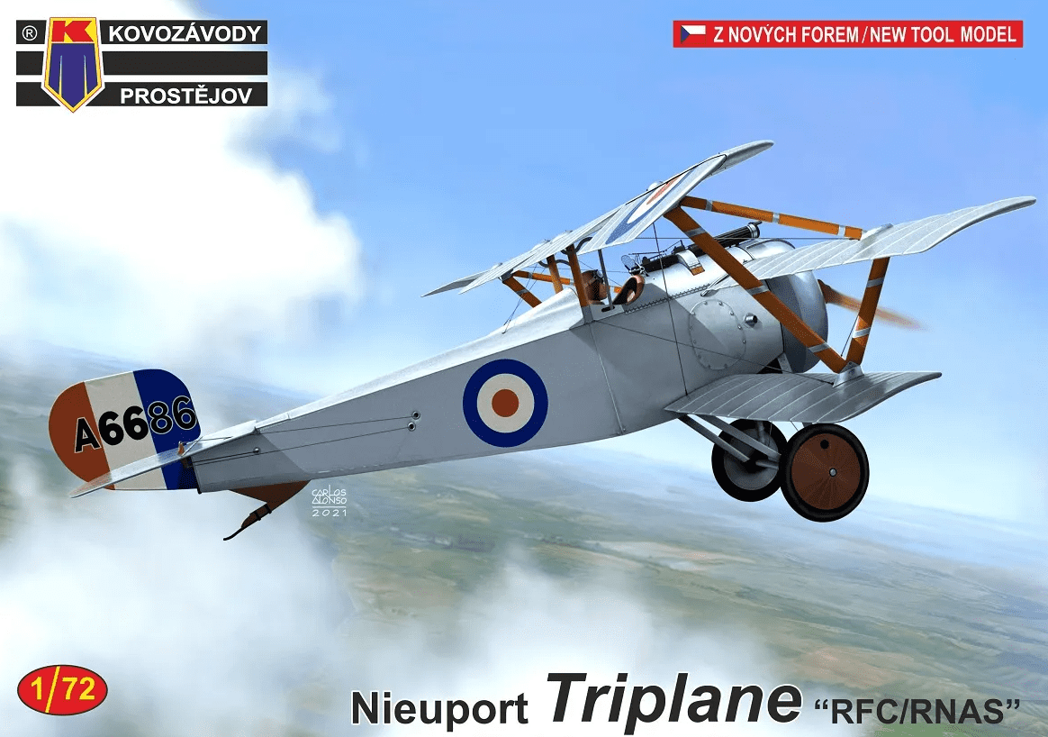 Nieuport Triplane in RFC, RNAS (1/72 model kit) - Walmart.com
