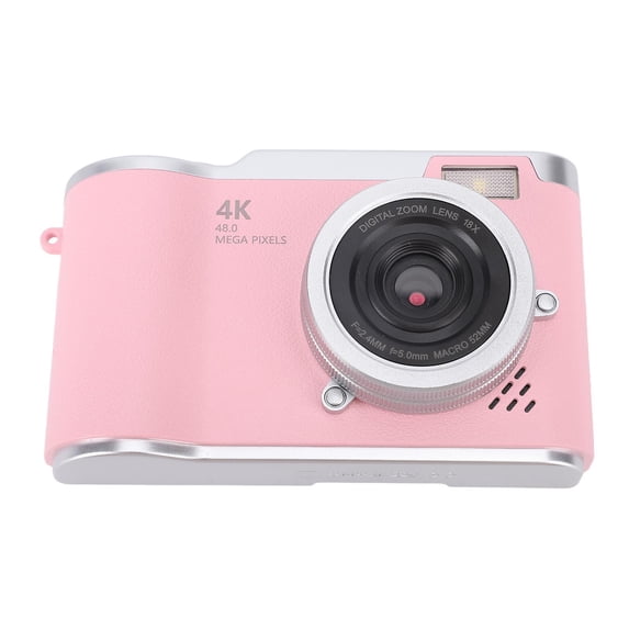 Nieyigj Digital Camera 4K 48MP 18x Zoom Auto Focus Anti Shake 2.4 Inch ...