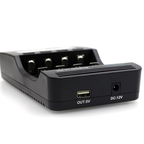 Nieyigj LiitoKala Lii-500 Smart Battery Charger for 18650 26650 21700 ...