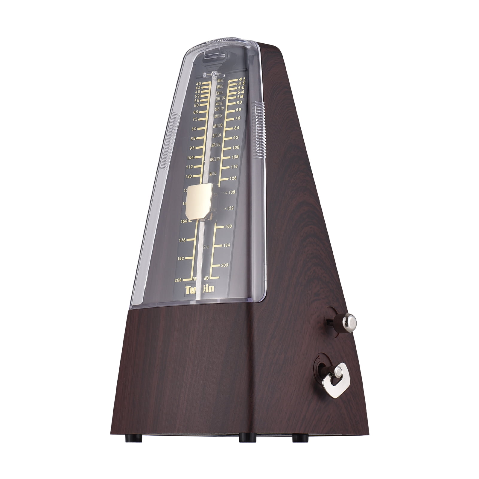 Nieyigj Mechanical Metronome Portable Adjustable Tempo 40-208 bpm for ...