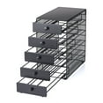 Nifty Solutions XXL 5-Tier Coffee Pod Drawer - Stores 90 K-Cups, Black ...