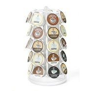 Keurig Wood & Wire Storage Carousel, Coffee Pod Storage, Holds up to 49 ...