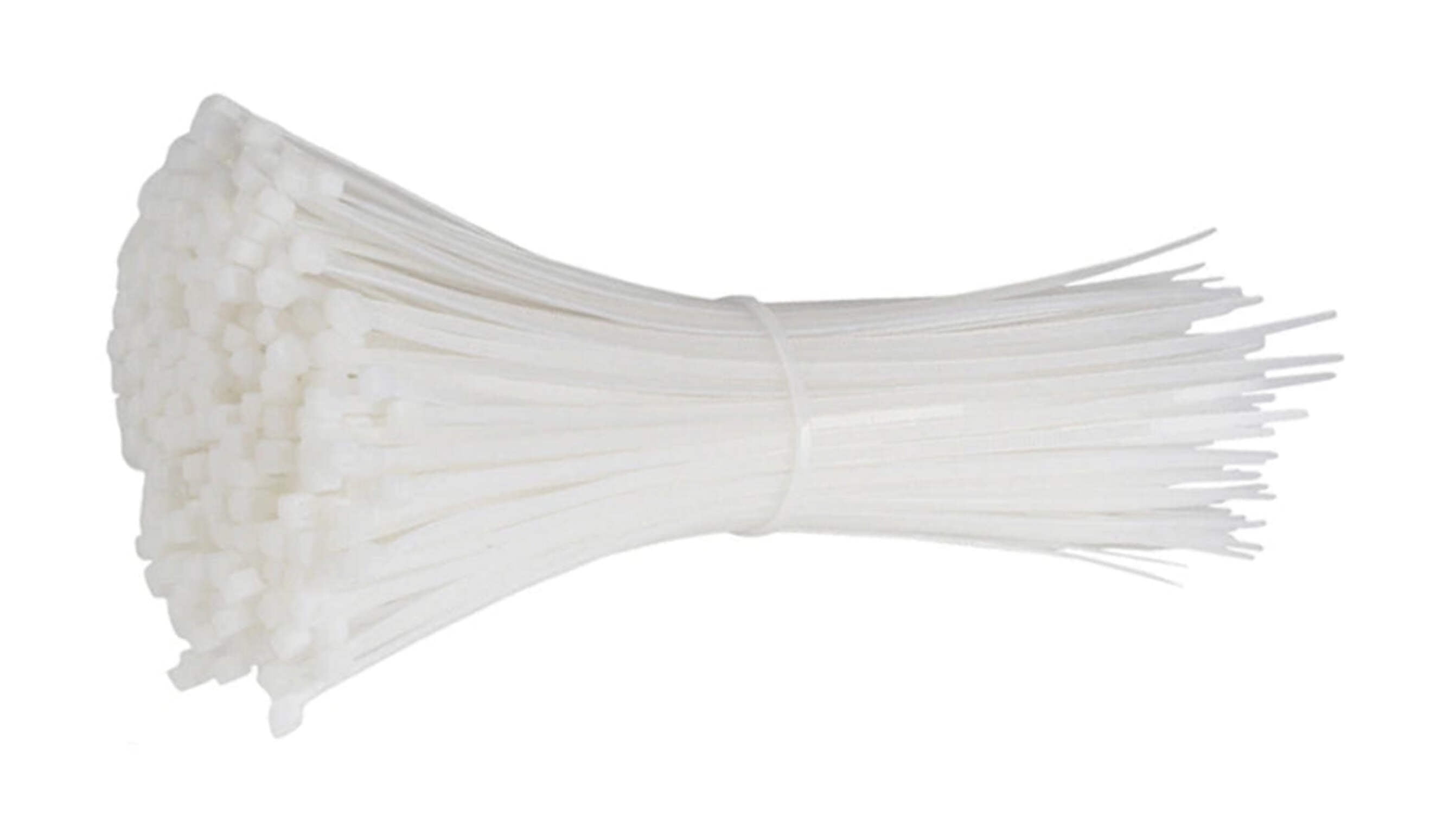 NiftyPlaza 4 Inch Cable Ties 1000 Pack UV Weather Resistant 18 LBs Zip ...