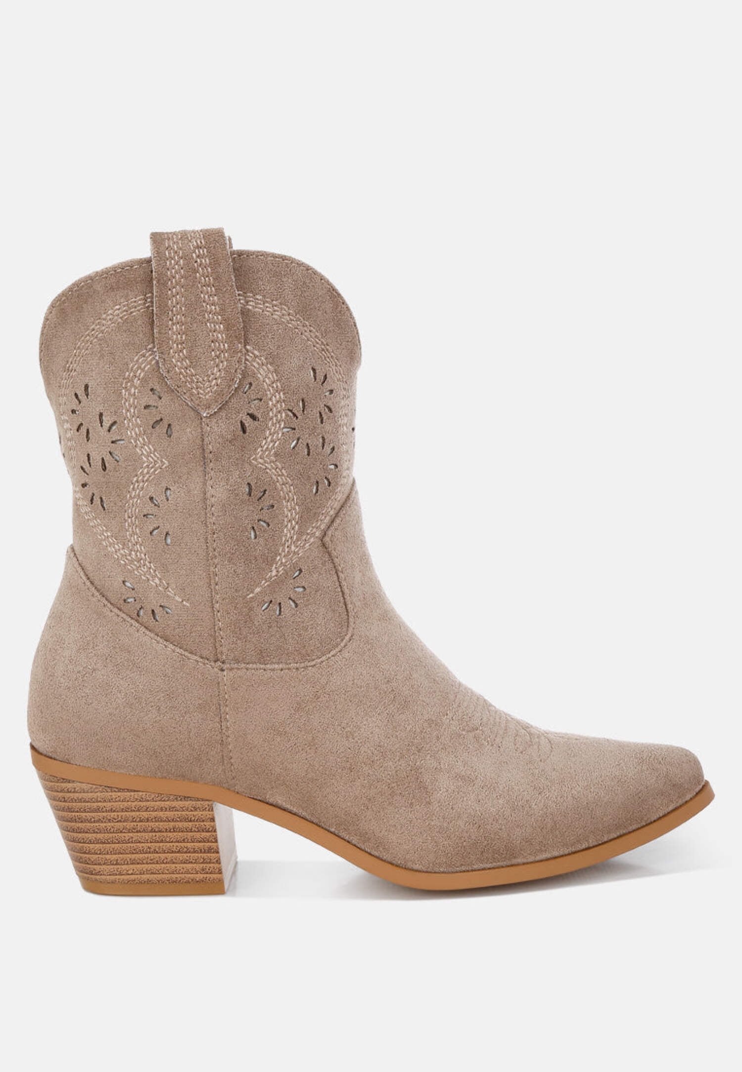 Nigel Cut Out Detail Cowboy Boots - Walmart.com