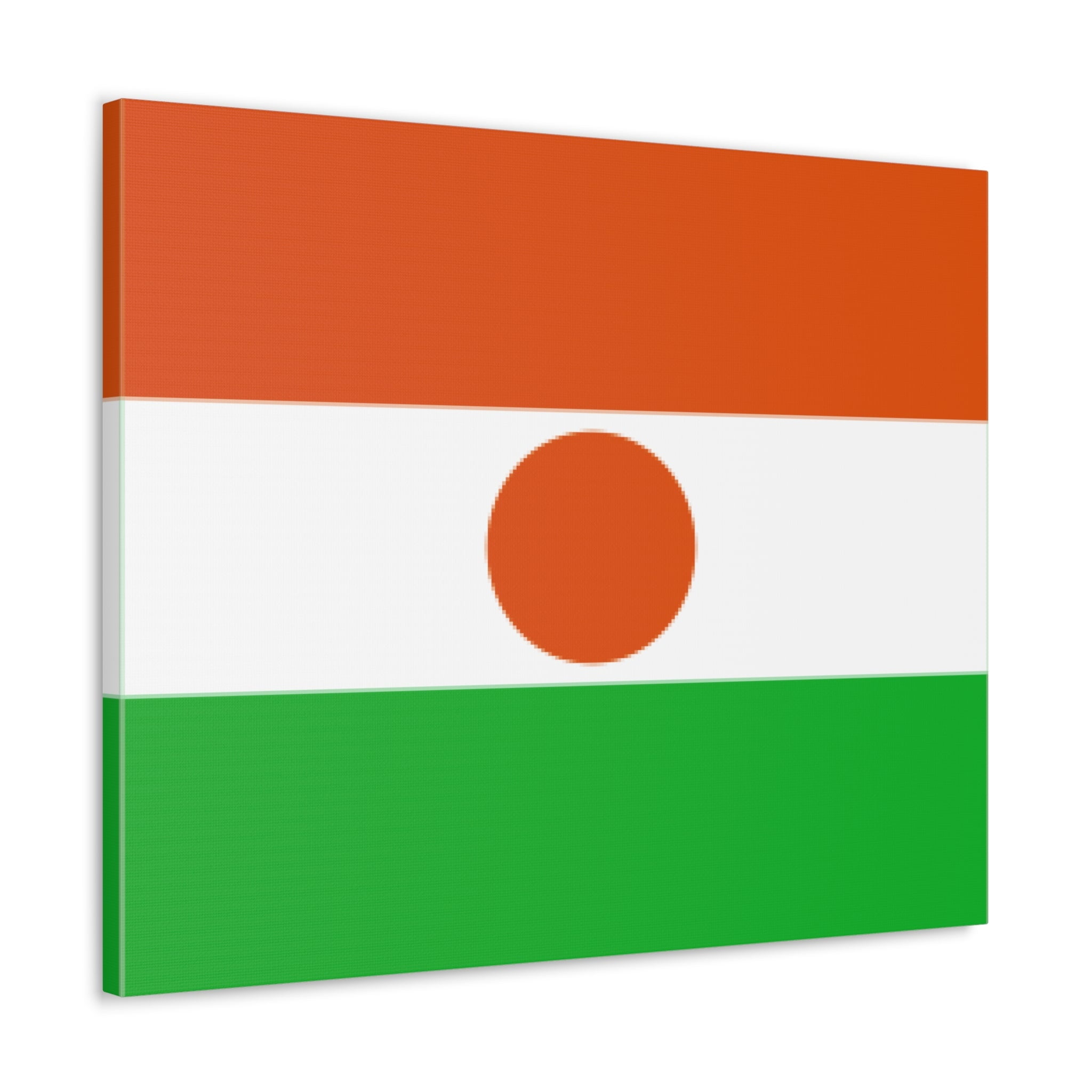 Niger Country Flag Canvas Vibrant Wall Art Unframed Home Decor ...