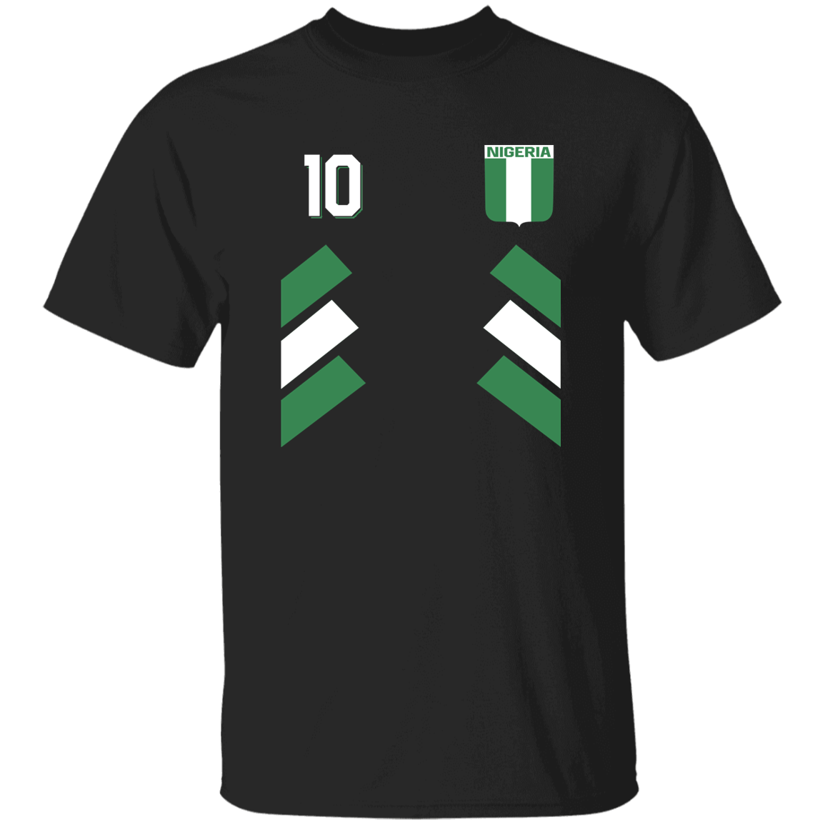 Nigerian Part Proud Nigeria Flag Pride Heritage National Vintage 10 T ...