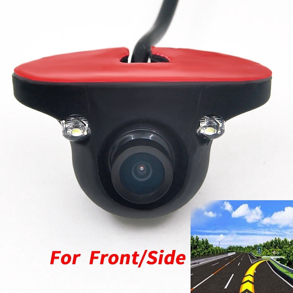Night 360 Degree Car Front View Camera Reversing Backup Camera 2 LED ...