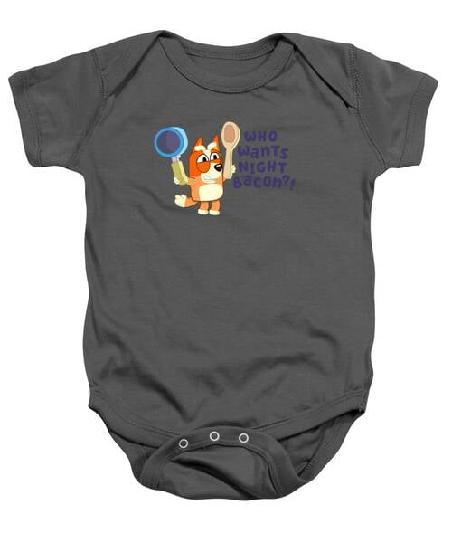 Night Bacon Baby Onesie Bluey Family Match, Bluey And Bingo Tee, Bluey ...