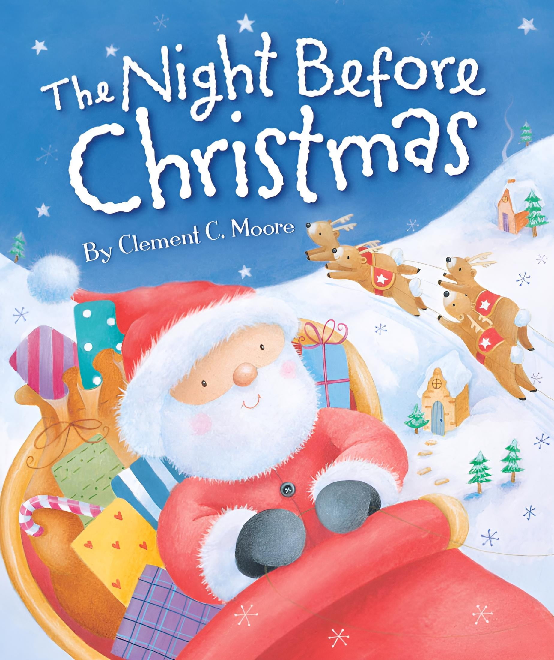 Night Before Christmas (Board book) - Walmart.com