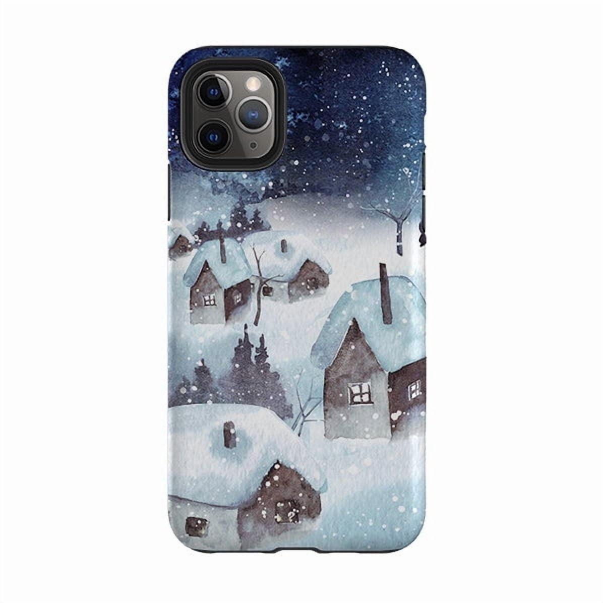 Night Before Xmas Holiday Phone Case Compatible with iPhone 11 to 16 ...