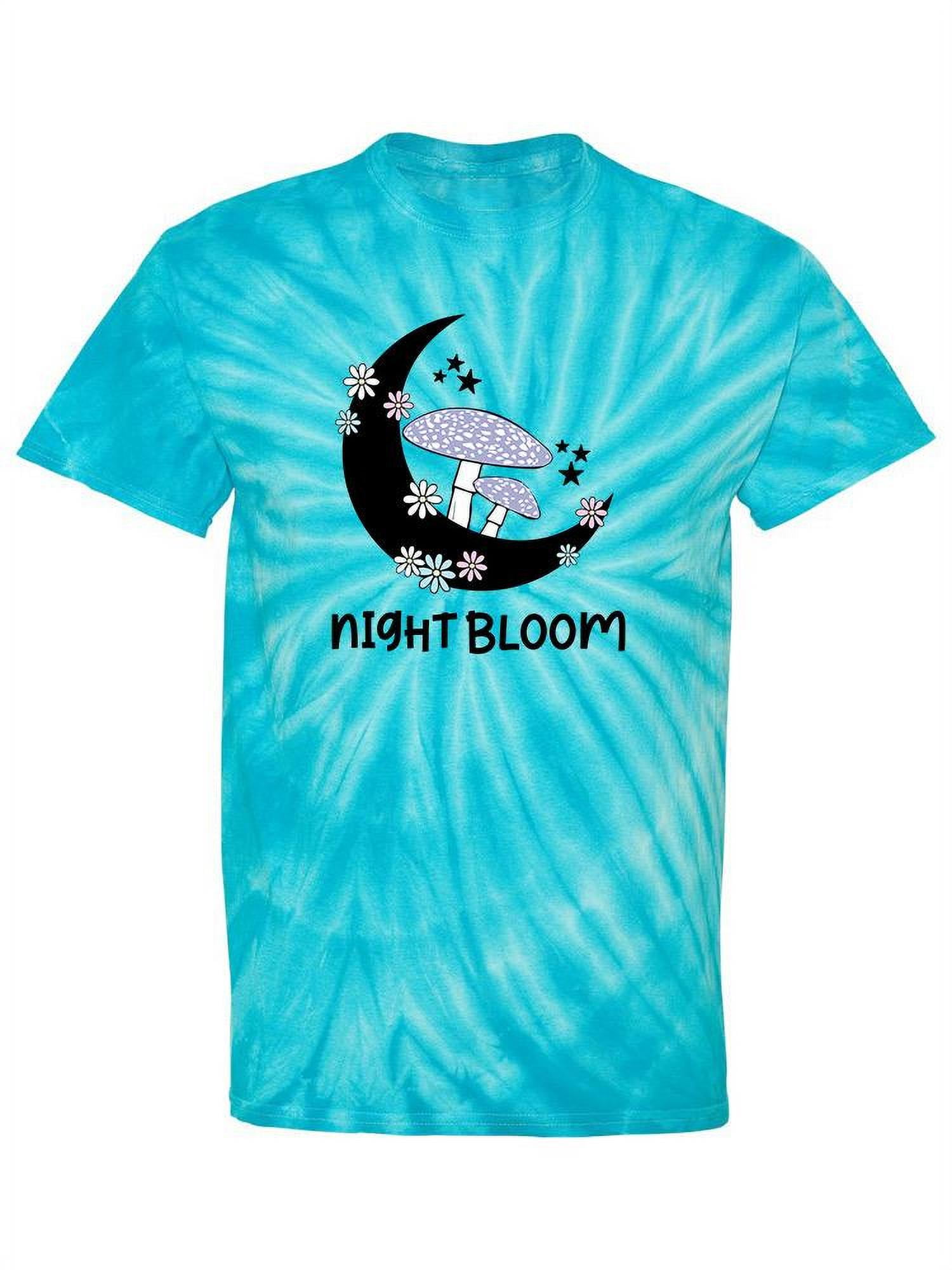 Night Bloom Mushroom Tie Dye Cyclone Women -Smartprints Designs, Female Small - Walmart.com