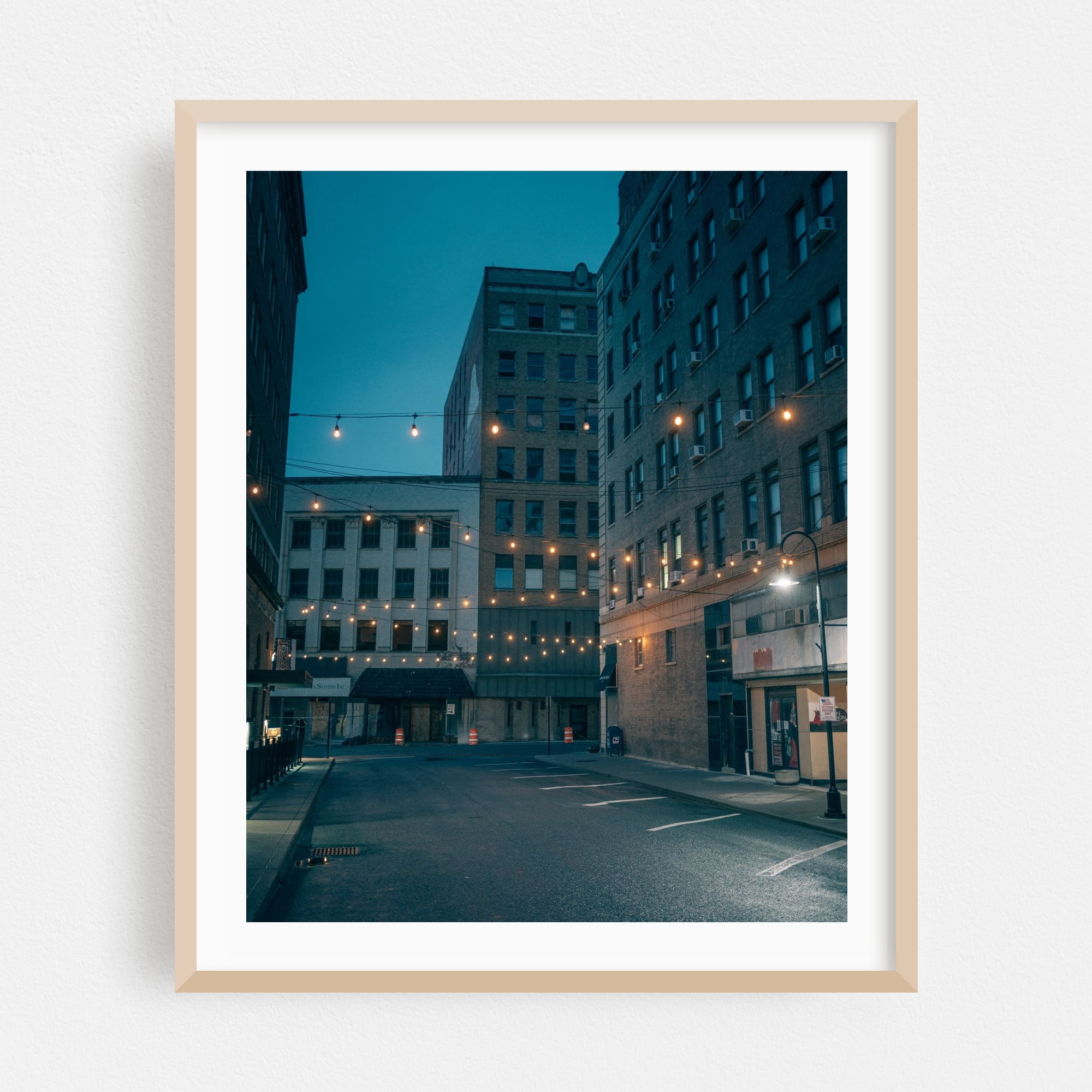 Night on Commerce Street, Bluefield - Bluefield West Virginia ...