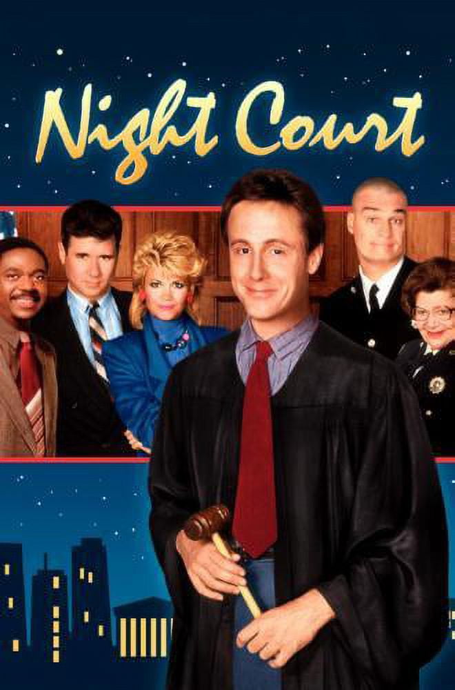 Night Court Metal Sign 8inx 12in Art Print on Metal 8x12 Multi-Color ...