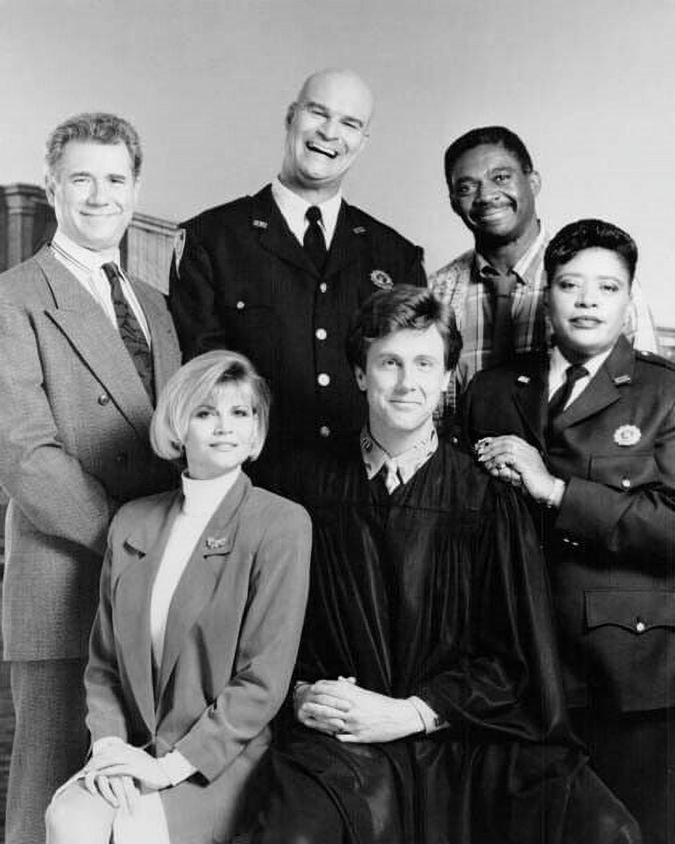 Night Court sitcom Harry Anderson Markie Post and cast pose 16x20 inch ...