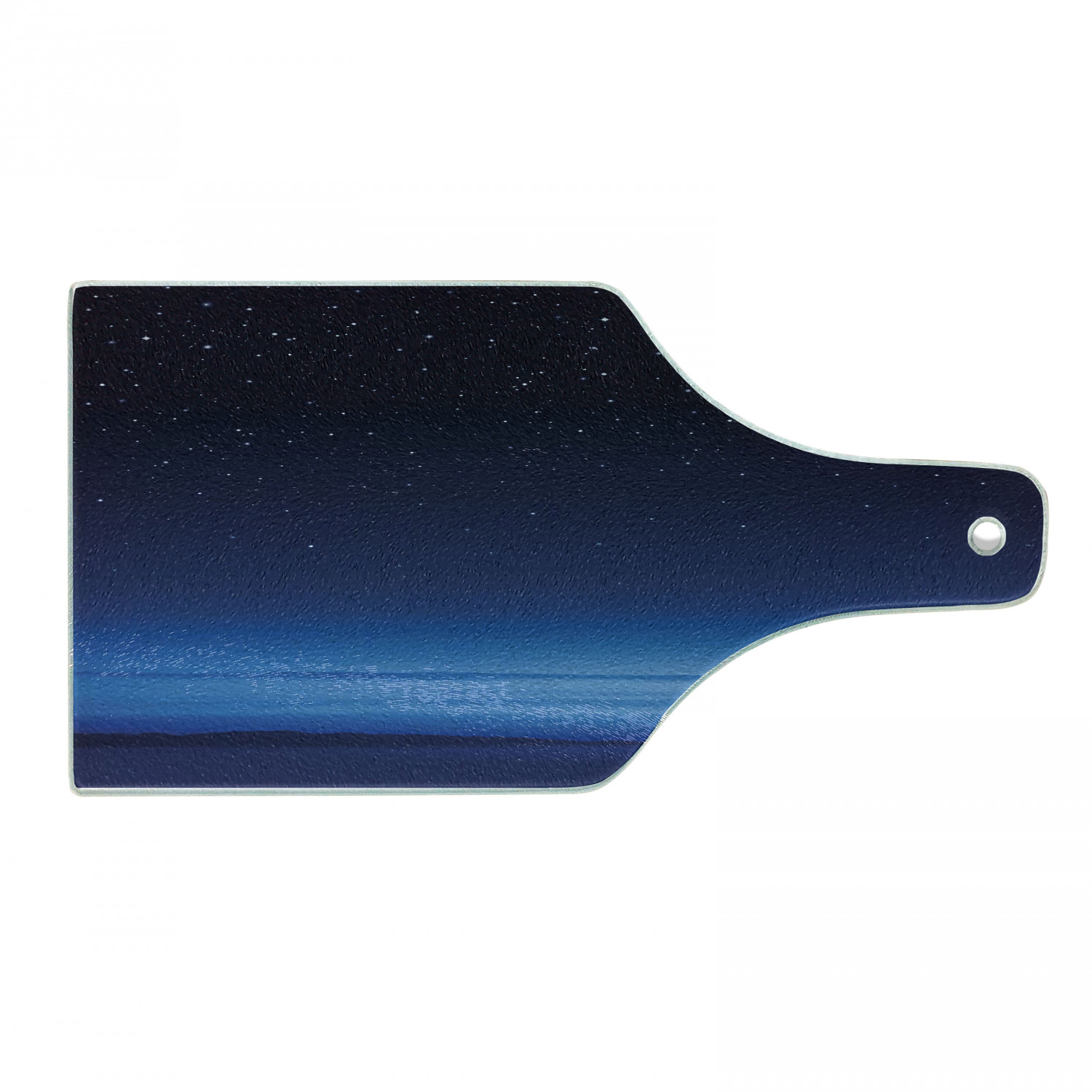 Night Cutting Board, Moon and Stars over Santa Barbara Channel Infinity ...