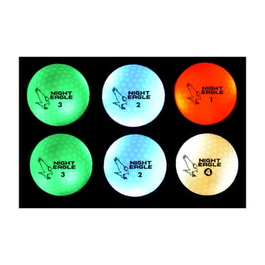 GoBright Blue LED Light Up Golf Balls - Ultra Bright Glow In the Dark ...