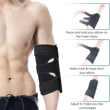 Elbow Brace for Tendonitis, Arthritis & Injuries, Compression Sleeve ...