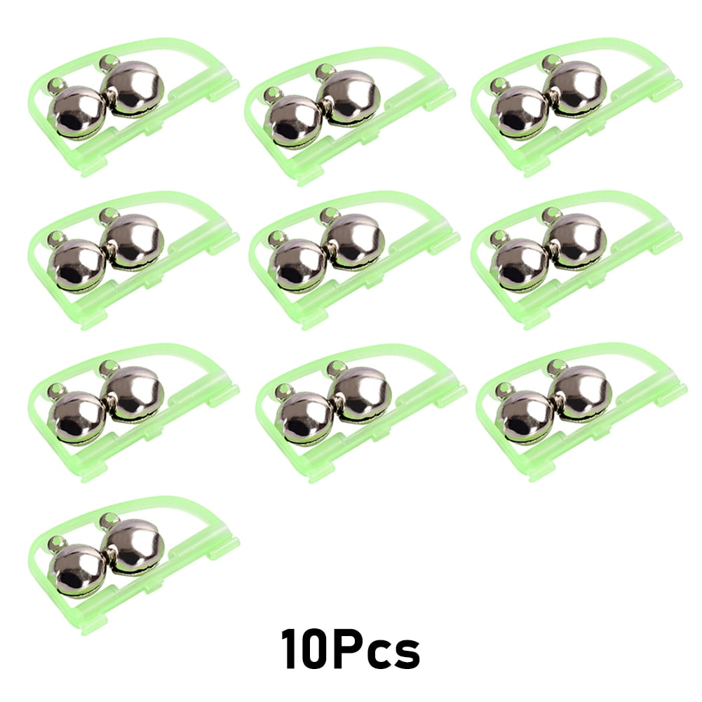 Night Fishing Rod Bells Snap-on Anti-drop Automatic Alarm Fishing Boat ...