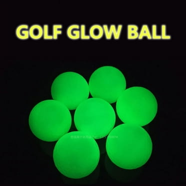 Crestgolf Indoor Lighted Night Golf Balls, Glow in the Dark, Long ...