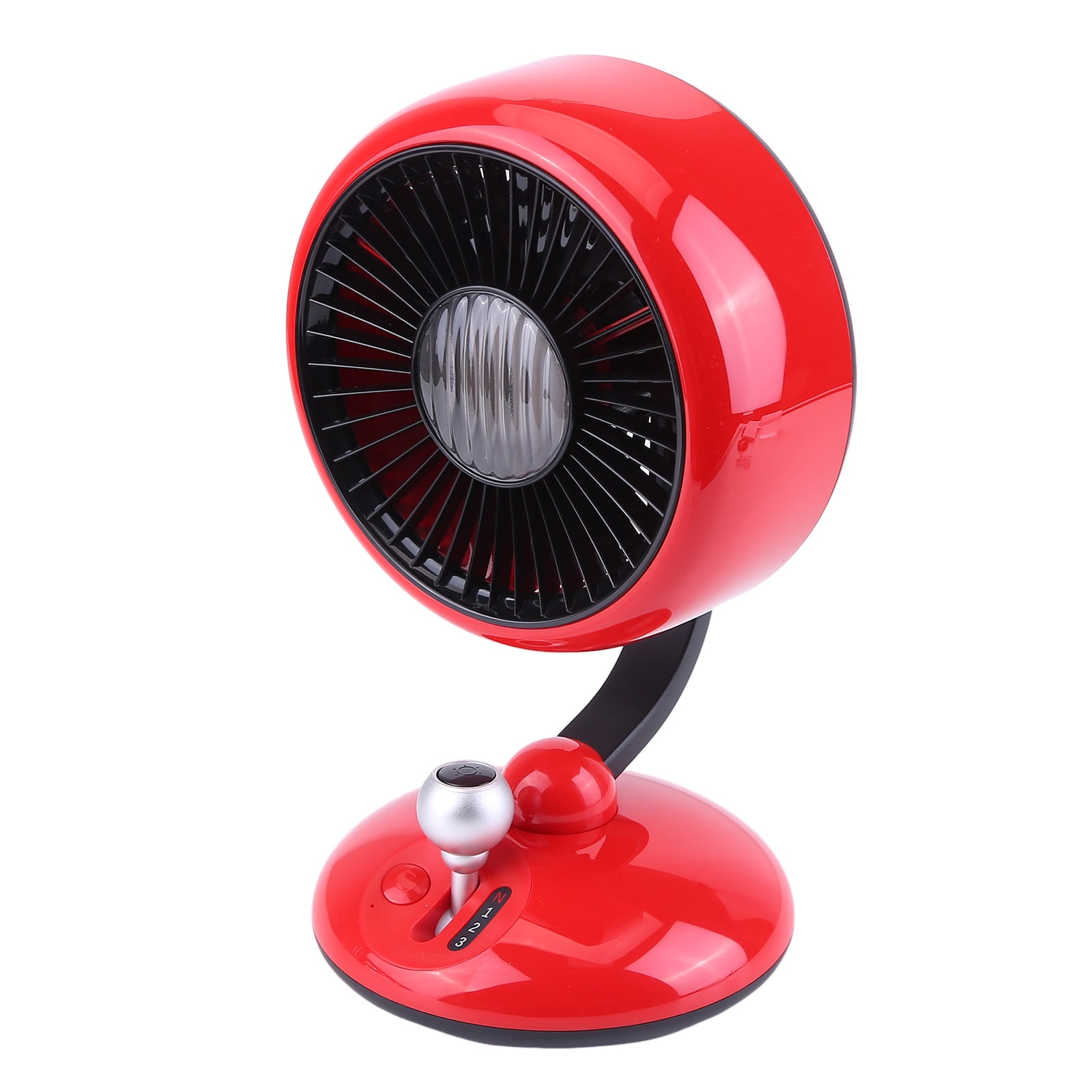 Night Lamp Desktop Electric Fan Handle Shift Lever Electric Fan with ...