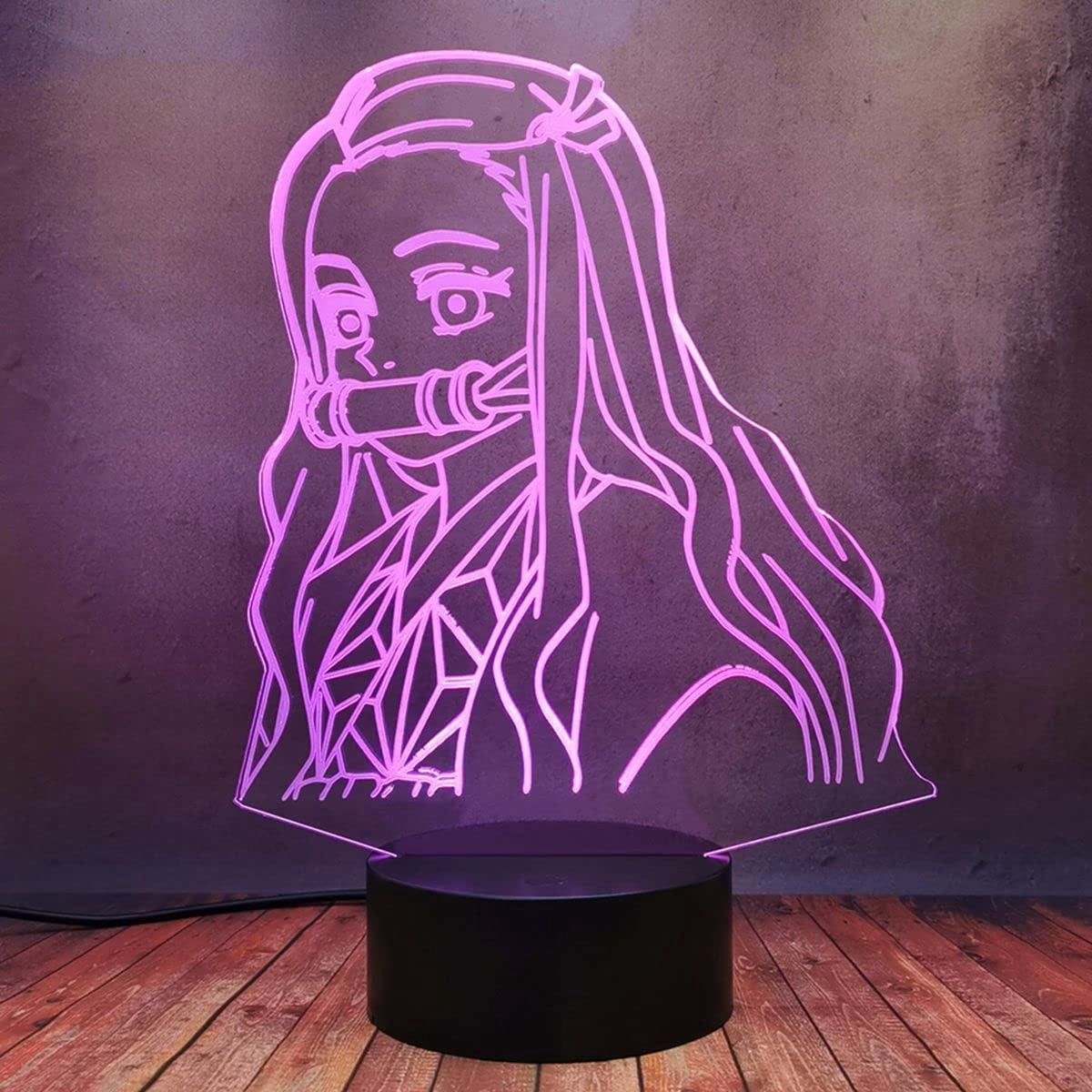 Night Light, 3D Illusion Lamp for Kids, Cartoon Anime&Game Character ...