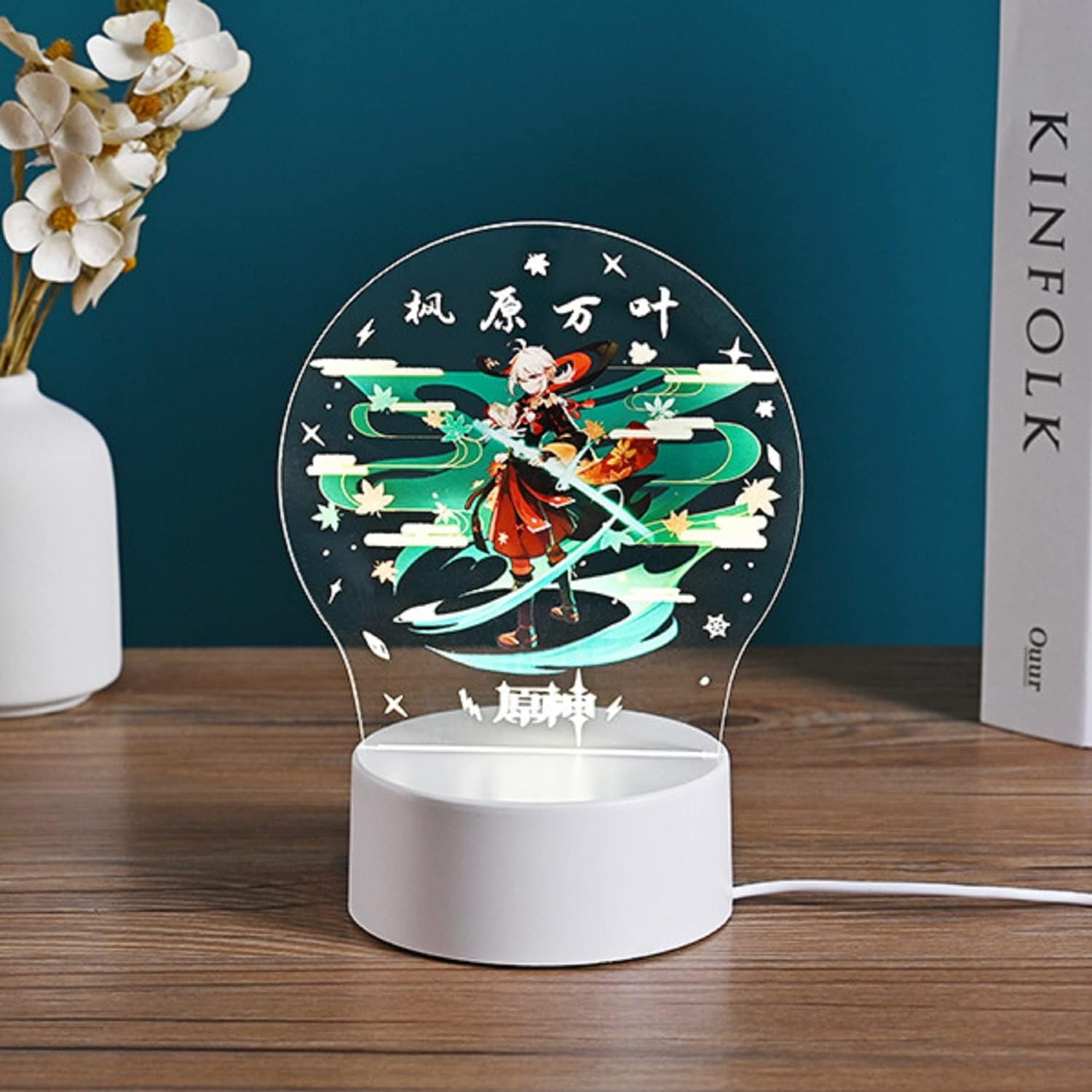 Night Light, 3D Illusion Lamp for Kids, Cartoon Anime&Game Character ...