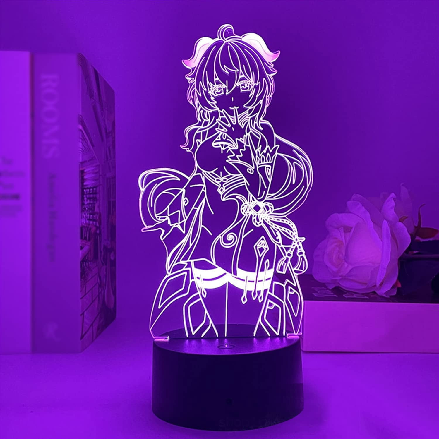 Night Light, 3D Illusion Lamp for Kids, Cartoon Anime&Game Character ...