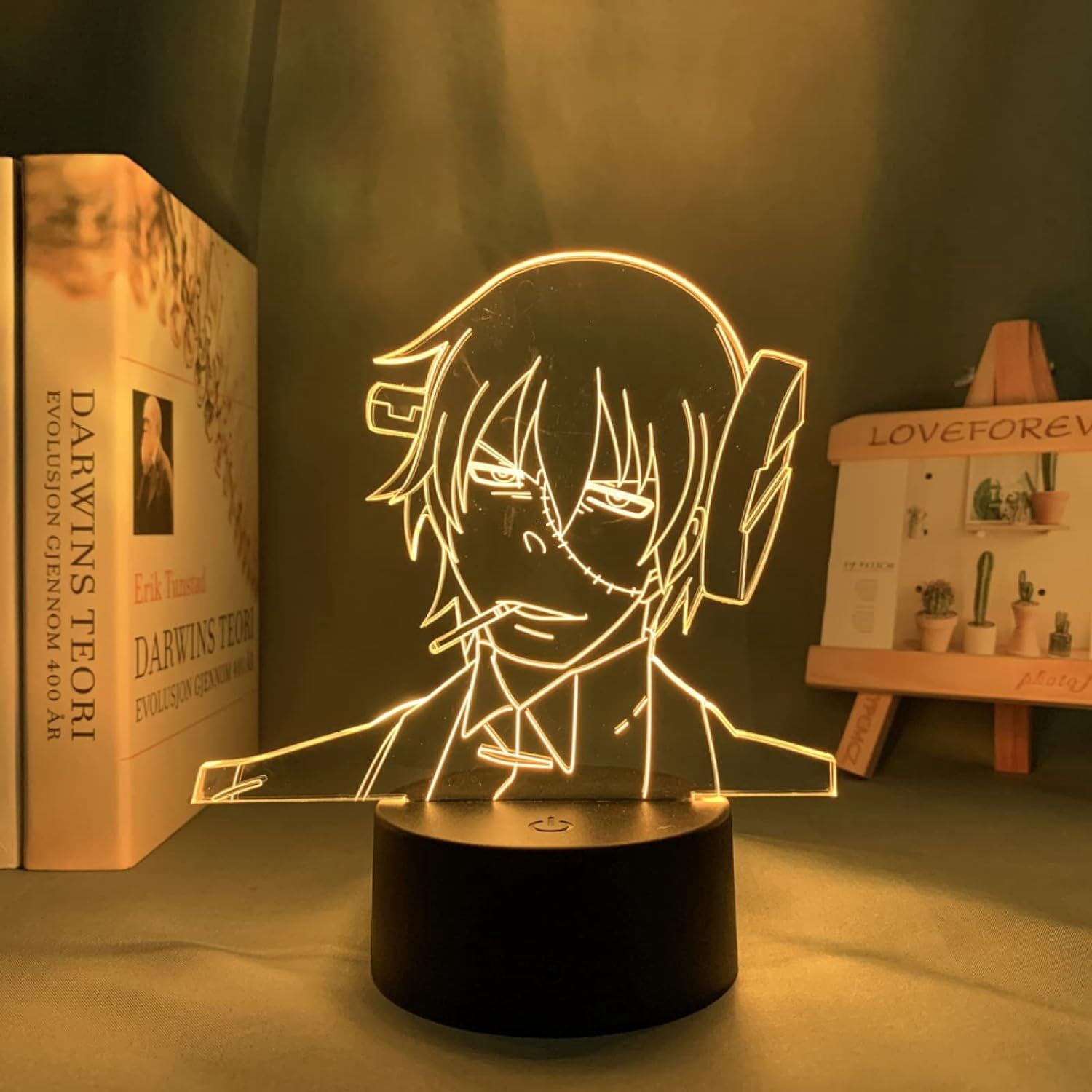 Night Light, 3D Illusion Lamp for Kids, Cartoon Anime&Game Character ...