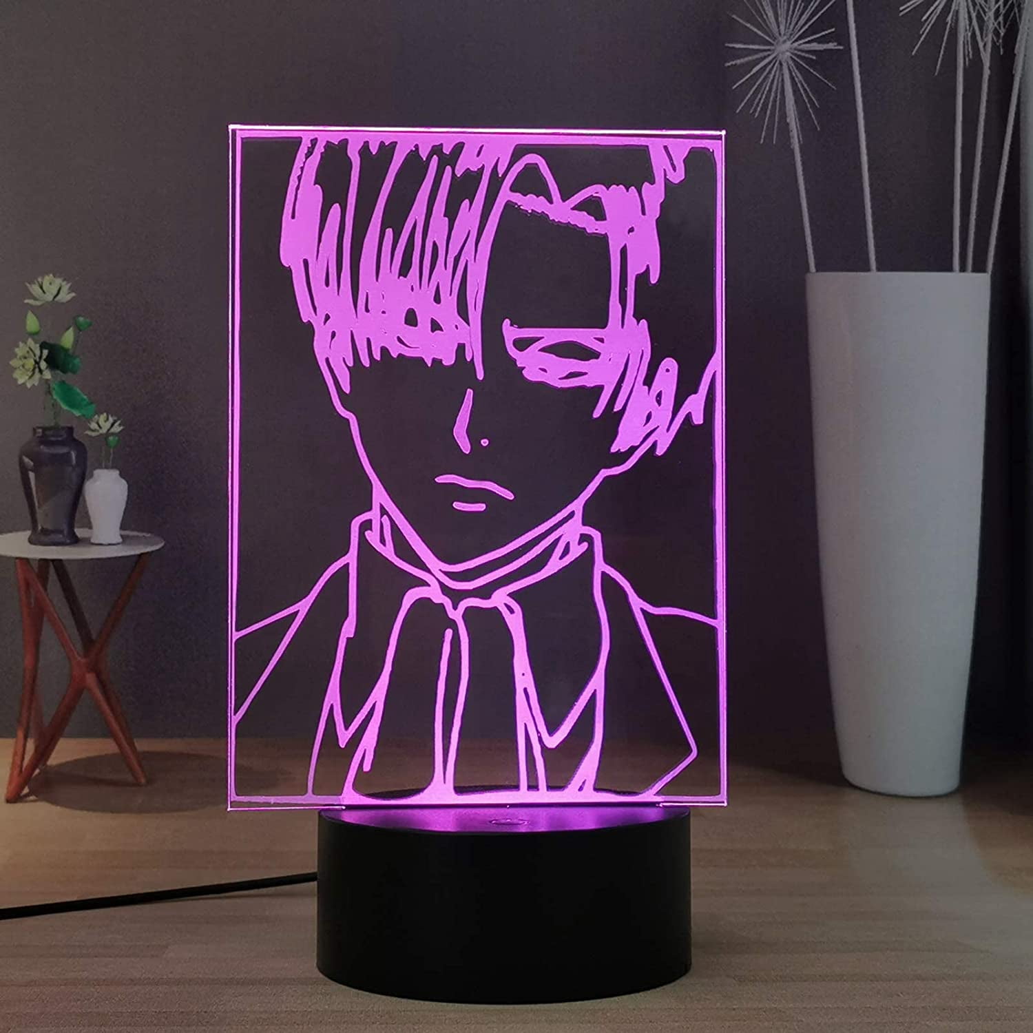 Night Light, 3D Illusion Lamp for Kids, Cartoon Anime&Game Character ...