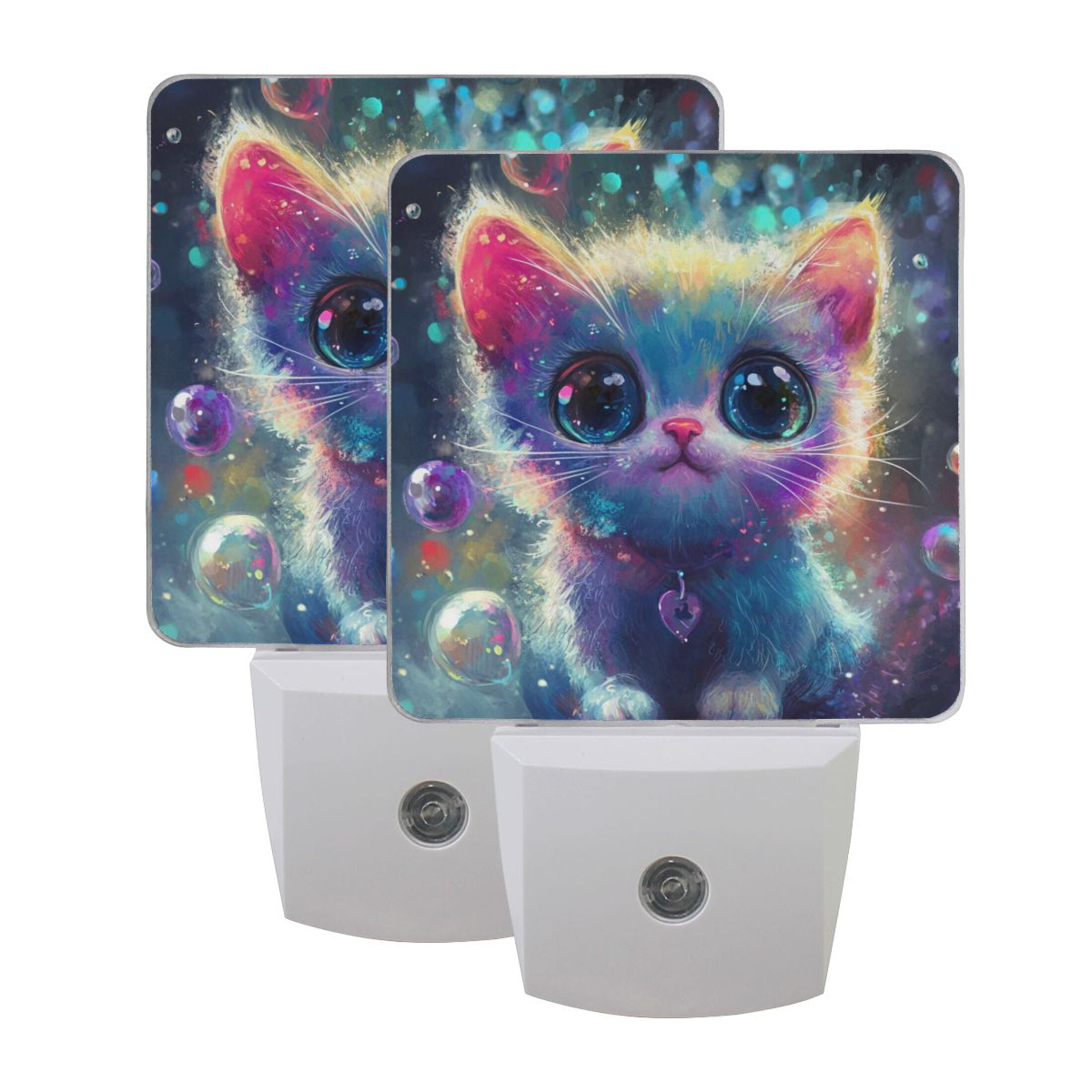 Night Light 3x4.5x1.4In LED Sensor Night Light Instruction Bedroom Baby ...