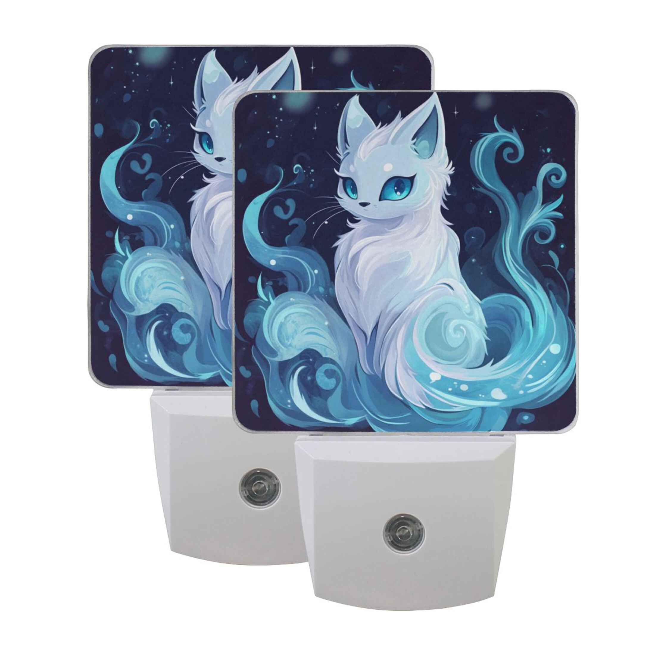 Night Light 3x4.5x1.4In LED Sensor Night Light Instruction Bedroom Baby ...