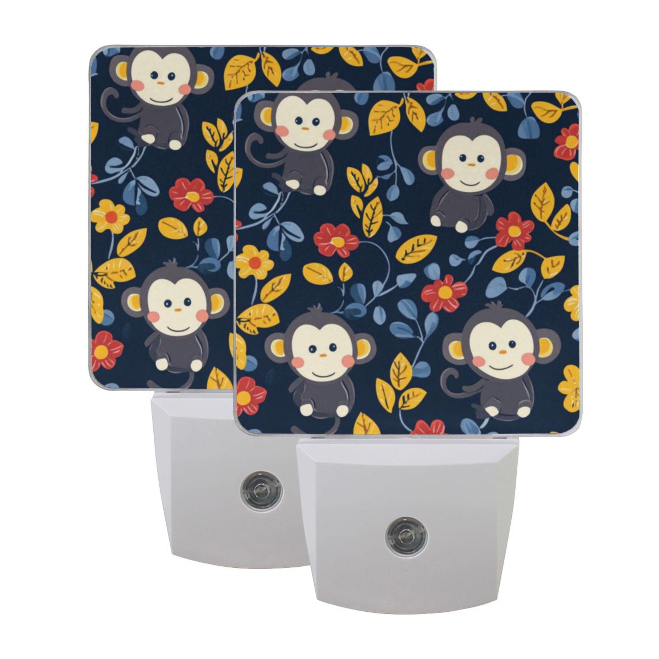 Night Light 3x4.5x1.4In LED Sensor Night Light Instruction Bedroom Baby ...