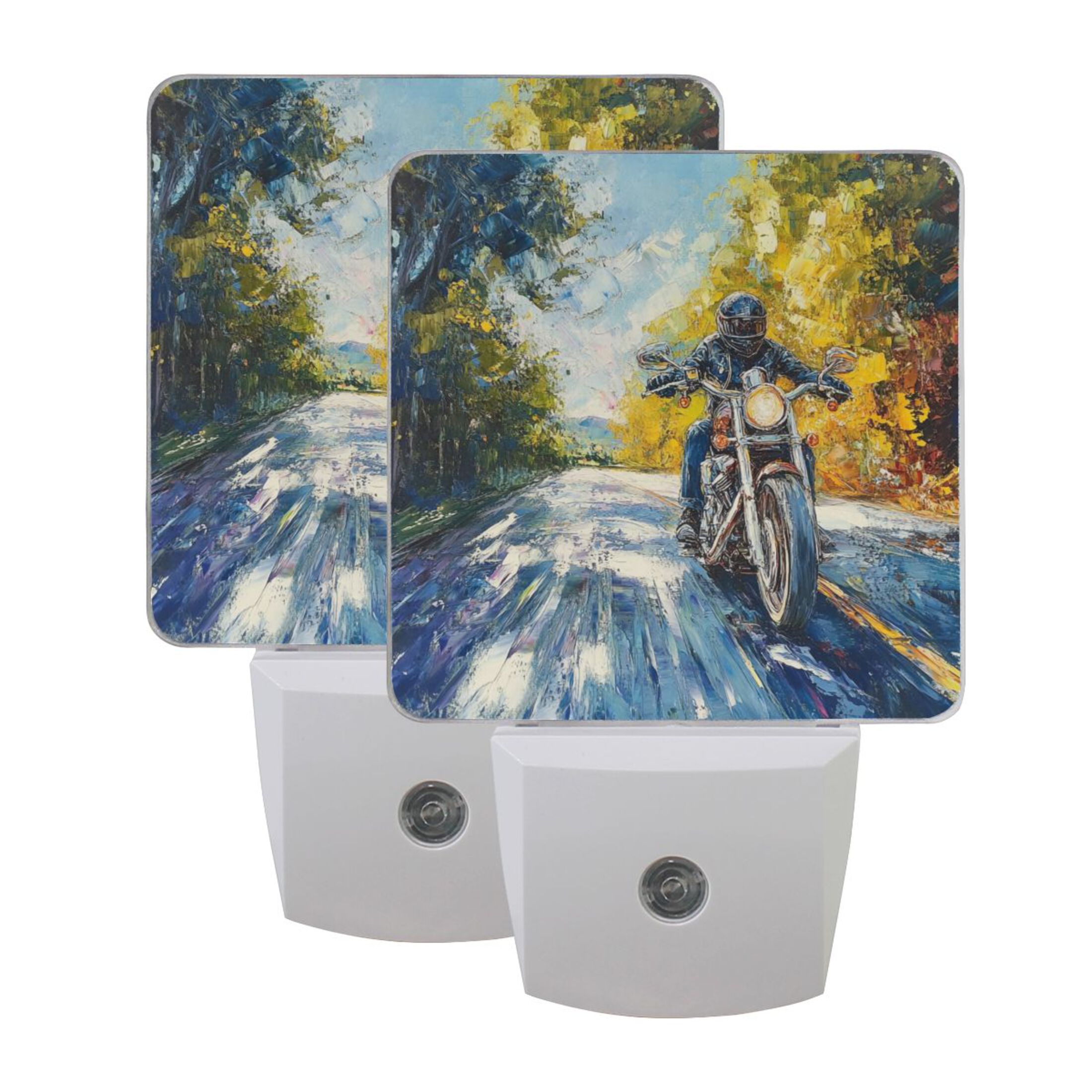 Night Light 3x4.5x1.4In LED Sensor Night Light Instruction Bedroom Baby ...