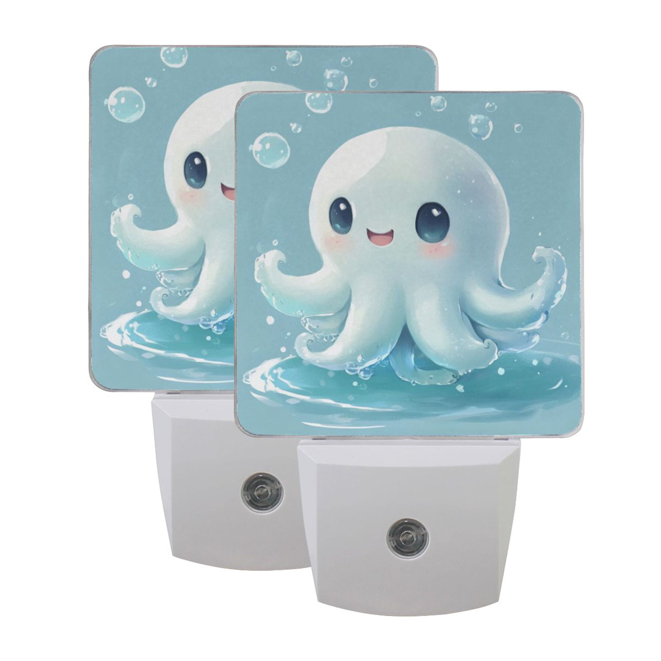 Night Light 3x4.5x1.4In LED Sensor Night Light Instruction Bedroom Baby ...
