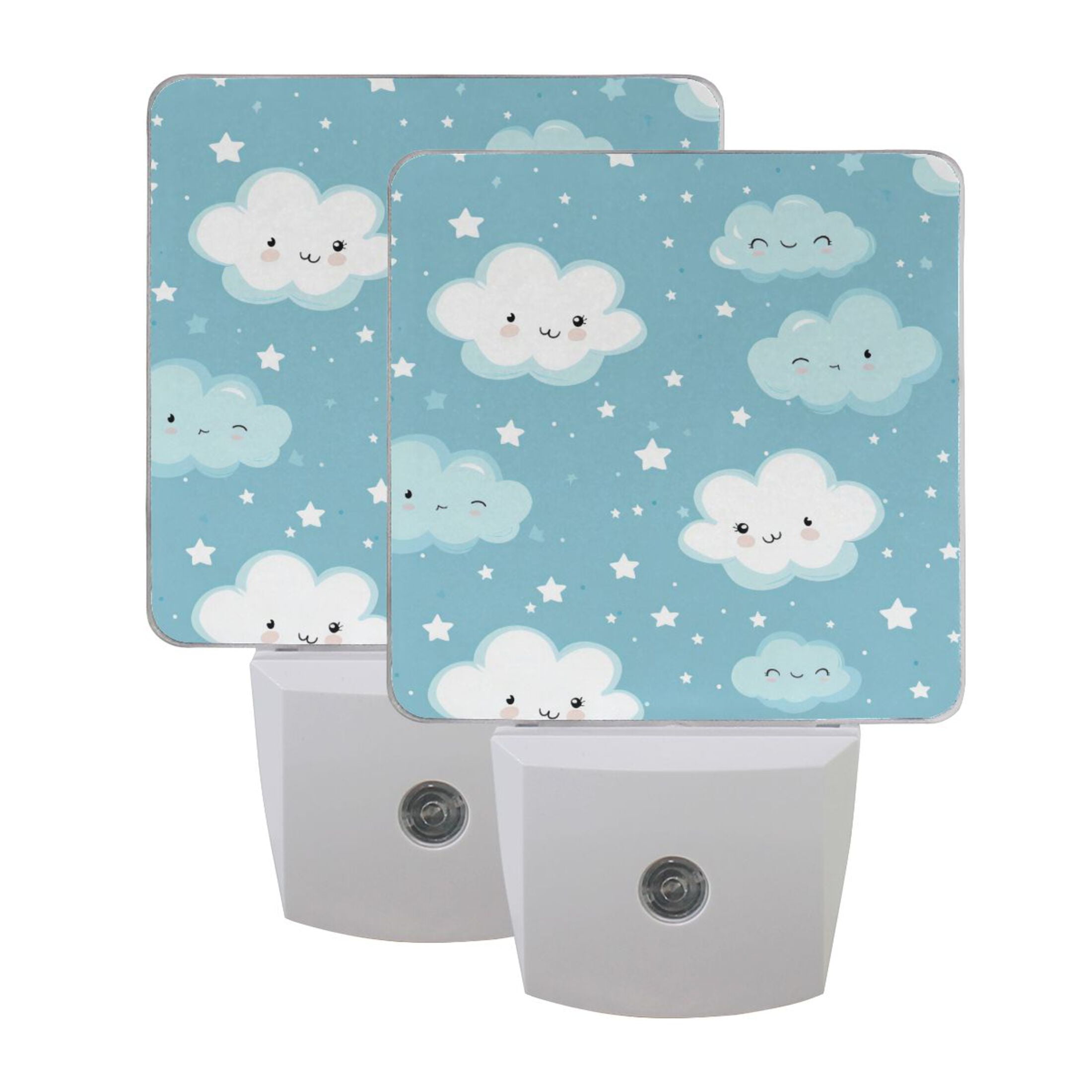 Night Light 3x4.5x1.4In LED Sensor Night Light Instruction Bedroom Baby ...