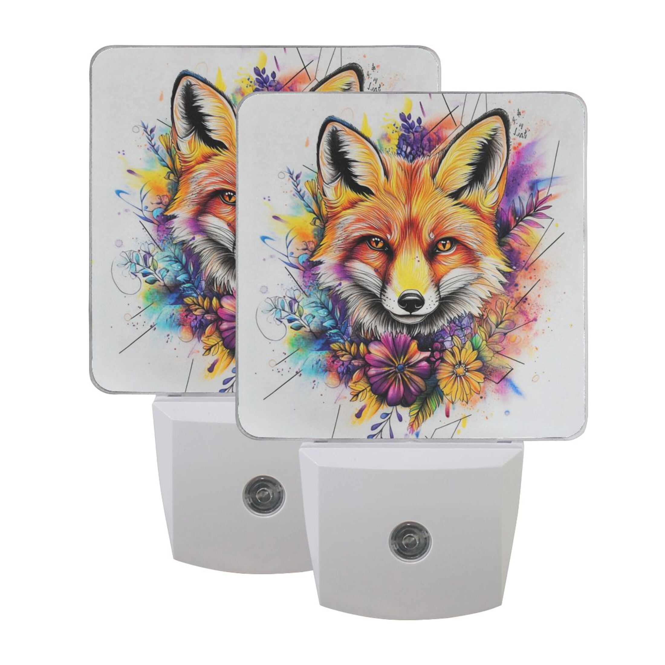 Night Light 3x4.5x1.4In LED Sensor Night Light Instruction Bedroom Baby ...